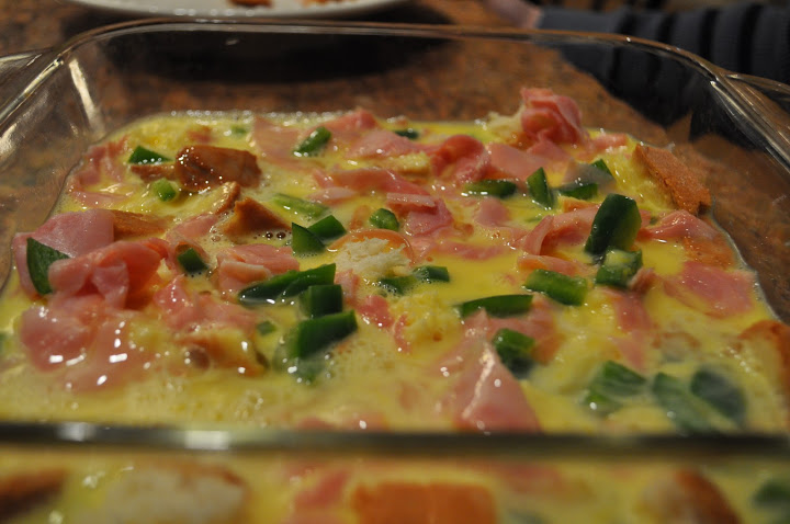 Easy Dinner Recipe: Gluten Free Egg and Ham Casserole - Classy Mommy