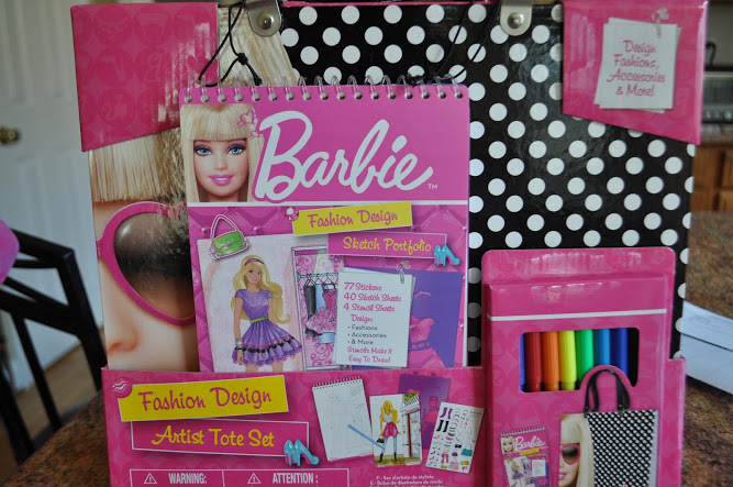 Barbie Sketch Portfolio and Artist Tote - Classy Mommy