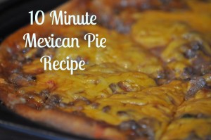 Cinco De Mayo Dinner Inspiration: Mexican Pie Recipe - Classy Mommy