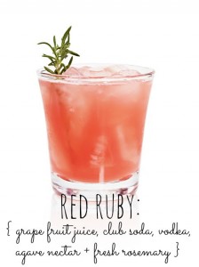 Red Ruby Signature Cocktail Recipe - Classy Mommy