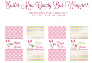 Free Printable Easter Candy Bar Wrappers - Classy Mommy