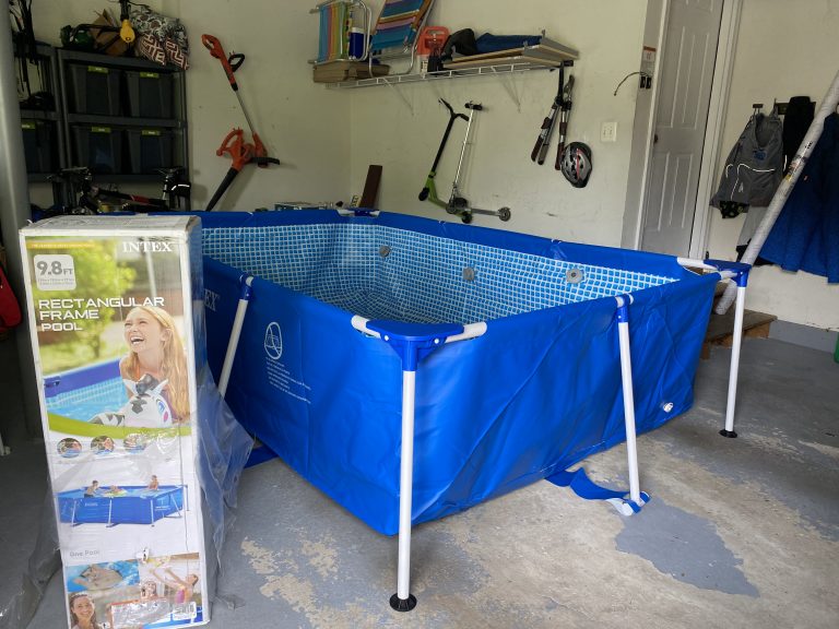 DIY Endless Pool with an adjustable tether - Classy Mommy