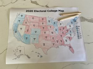 2020 Free Printable Electoral College Map - Classy Mommy