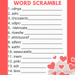 Free Printable Veterans Day Word Scramble - Classy Mommy