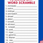 Free Printable Chinese New Year Word Scramble - Classy Mommy